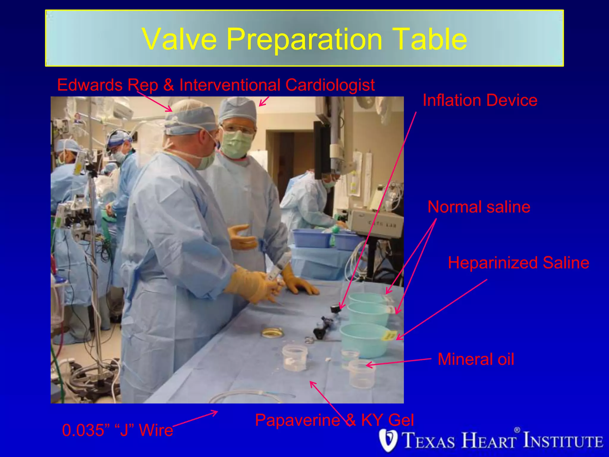 TAVI procedure review with cases | PPTX