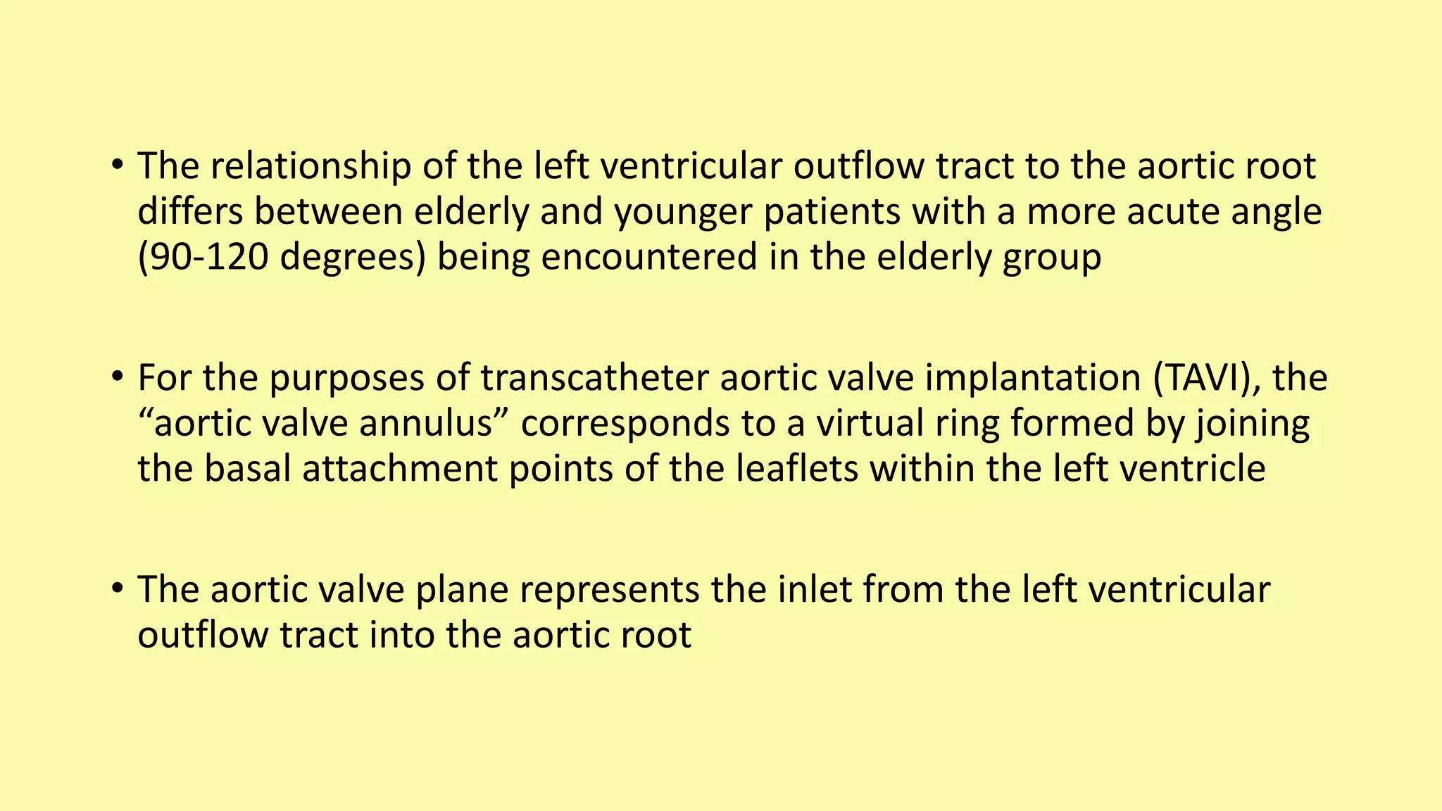 TAVI - Transcatheter Aortic Valve Implantation | PPTX