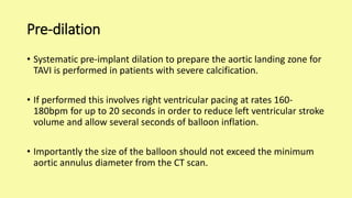 TAVI - Transcatheter Aortic Valve Implantation | PPTX