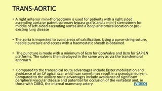 TAVI - Transcatheter Aortic Valve Implantation | PPTX