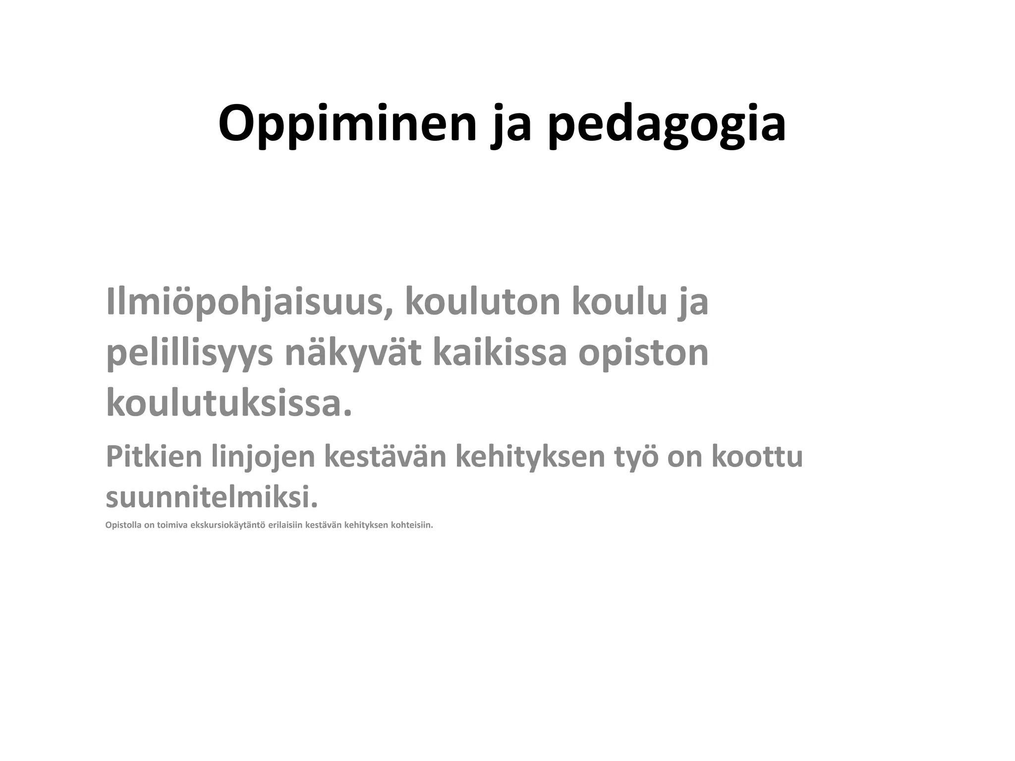 Kestävän kehityksen suunnitelman tavoitteet | PPTX