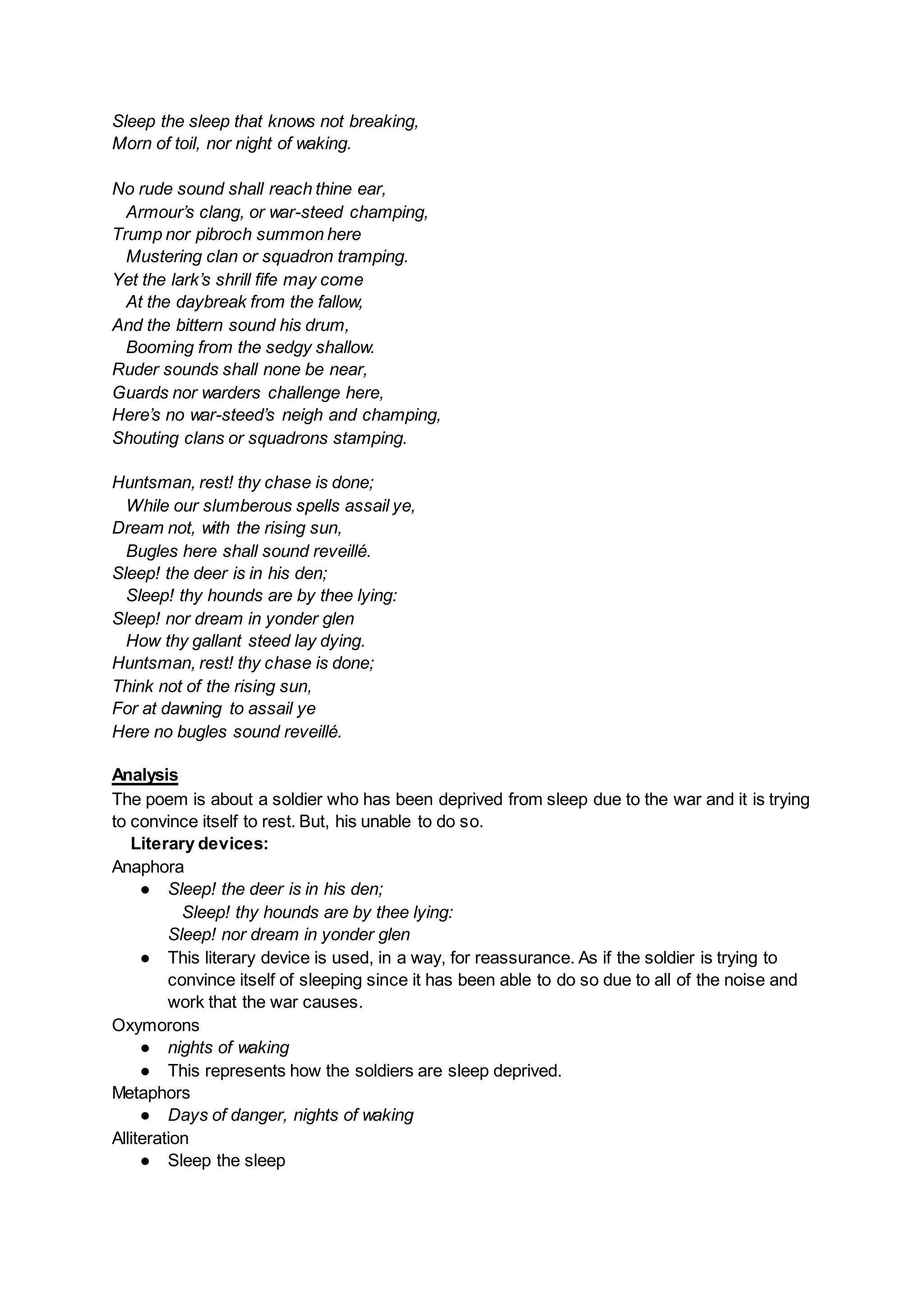 War poems | DOCX | Weather | Science
