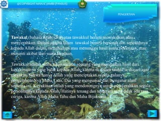 Tawakal | PPTX