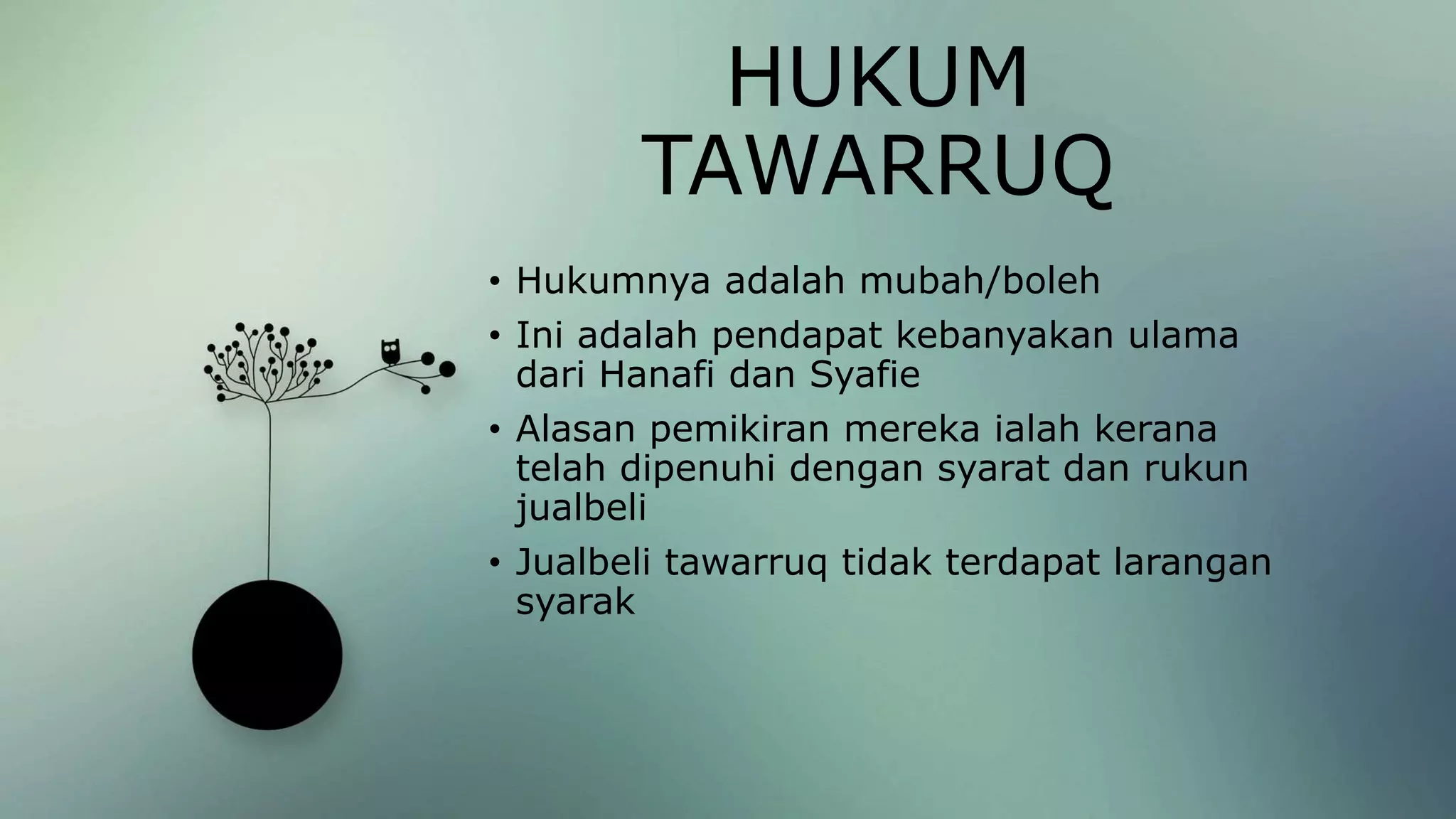 Bai Al- Tawarruq | PPTX