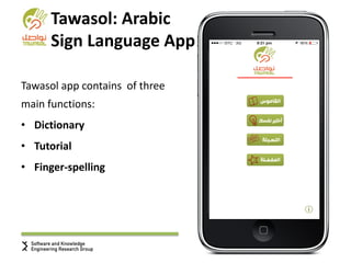 Design and Development of an Educational Arabic Sign Language Mobile ...