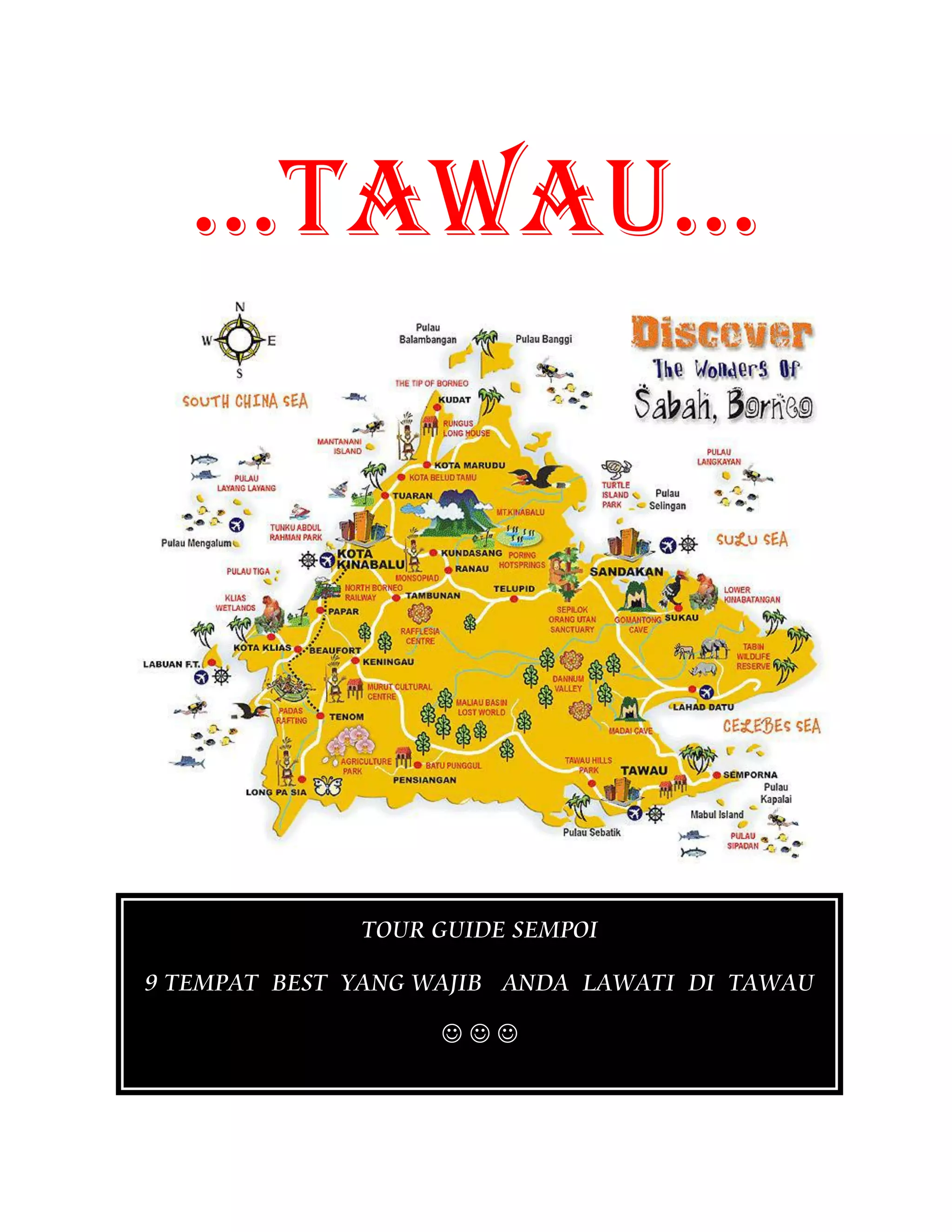 9 Tempat Yang Menarik di Tawau | PDF
