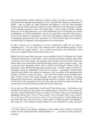 Tawheed action | PDF