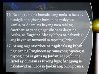 Tawirin Ang Iyong Jordan | PPT