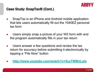 ABBYY USA TAWPI presentation | PPTX