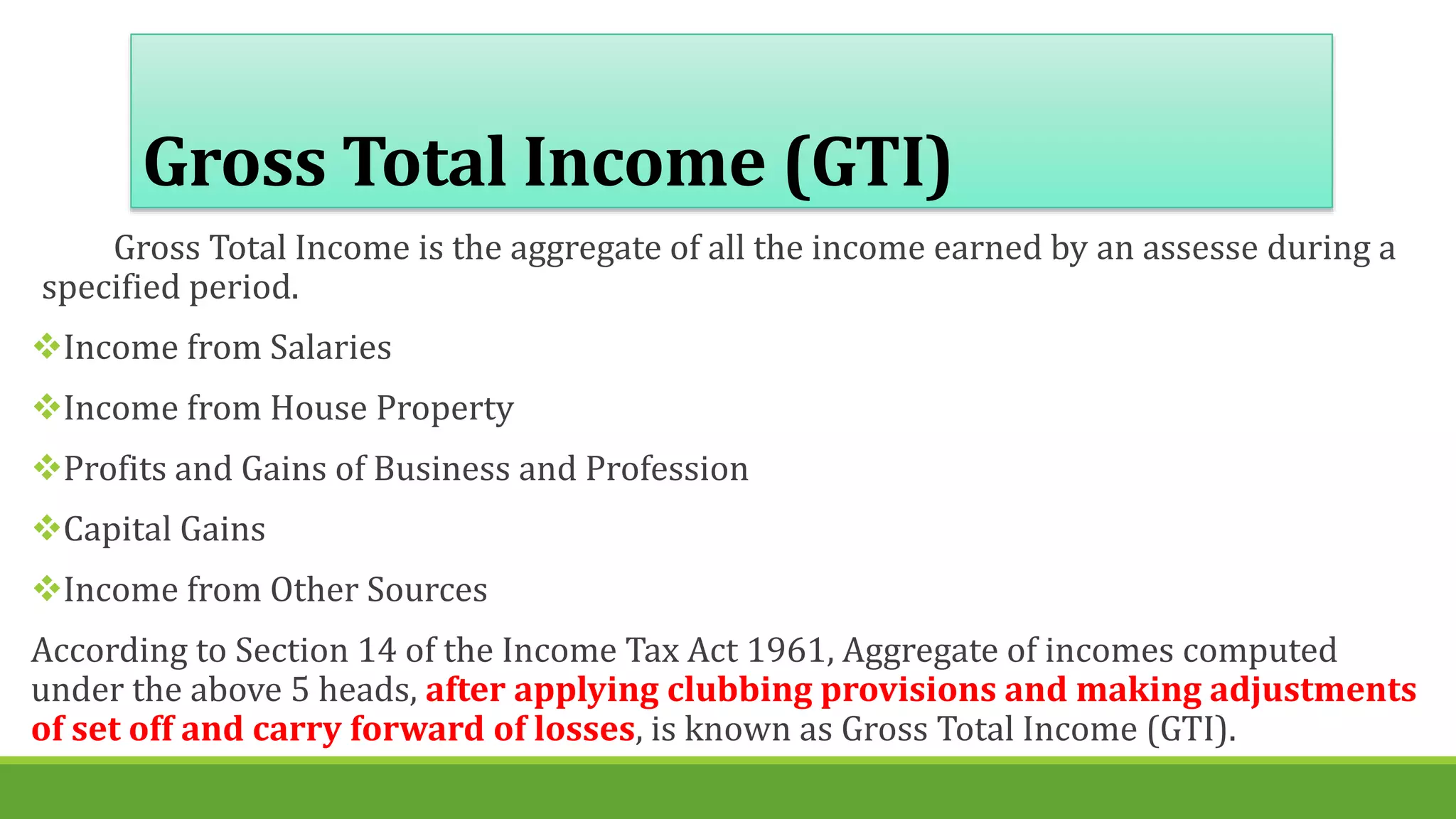 Calculation of tax liability of an individual | PPTX