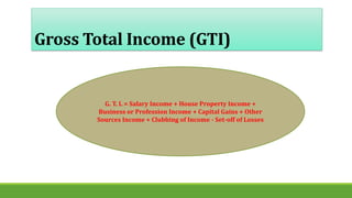 Calculation of tax liability of an individual | PPTX