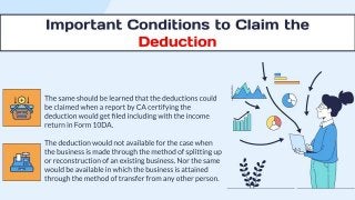 Tax Deduction for New & Incremental Employees U/S 80JJAA | PDF
