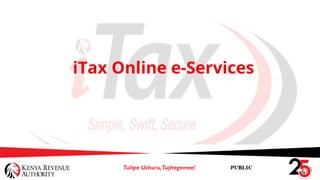 iTax Online e-Services | PDF