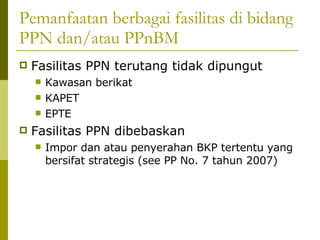 Tax Planning atas PPN | PPT