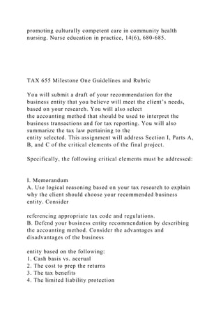 TAX 655 Final Project Guidelines and Rubric Overview .docx