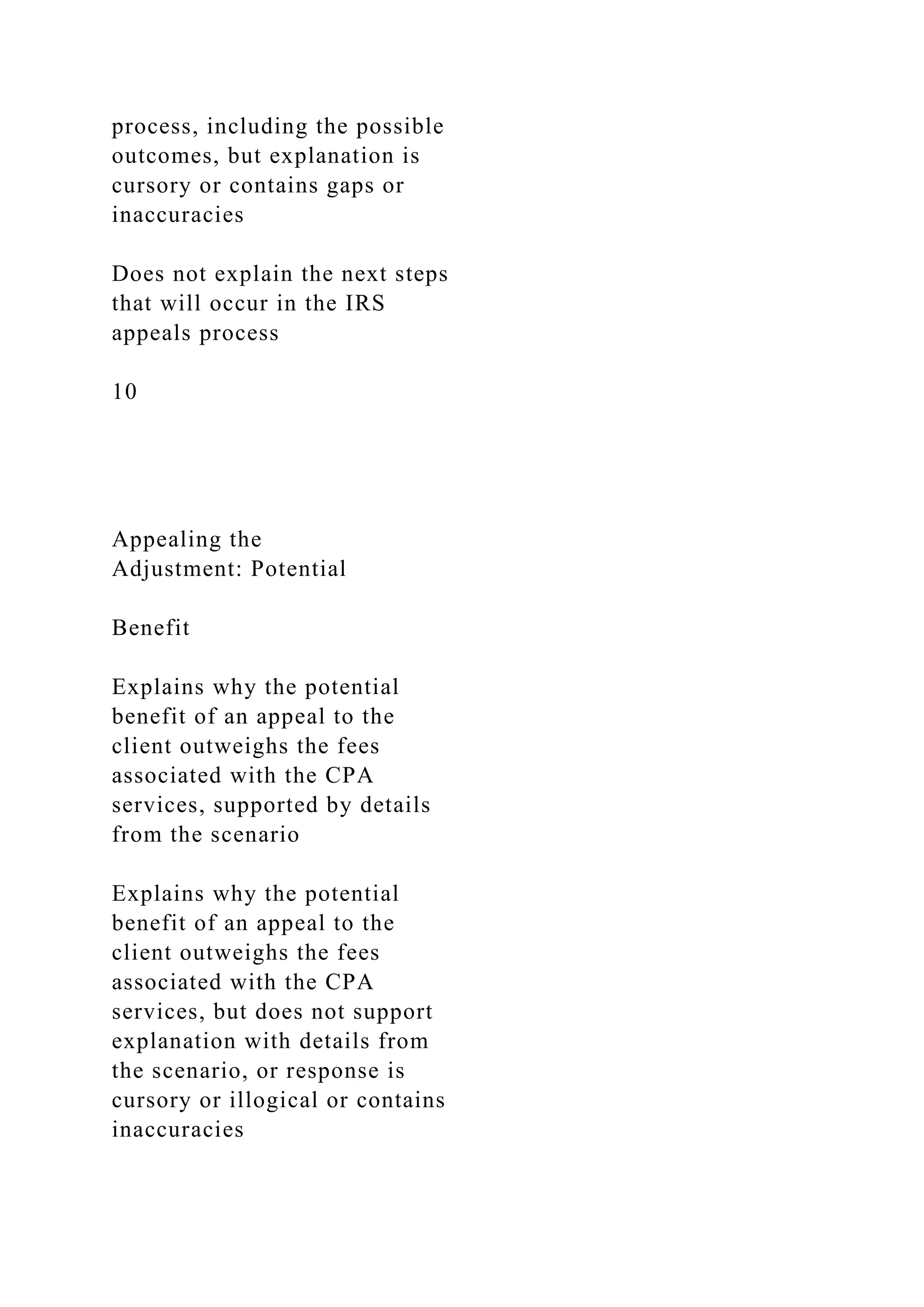 TAX 700 Final Project I Milestone Two Guidelines and Rubric .docx