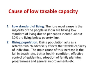 Taxable capacity | PPTX