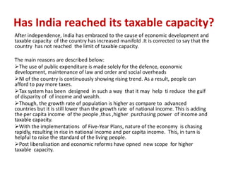 Taxable capacity | PPTX