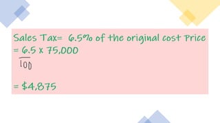 Tax and discount ppt | PPTX