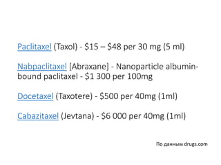 Taxane - management of side effects | PPTX