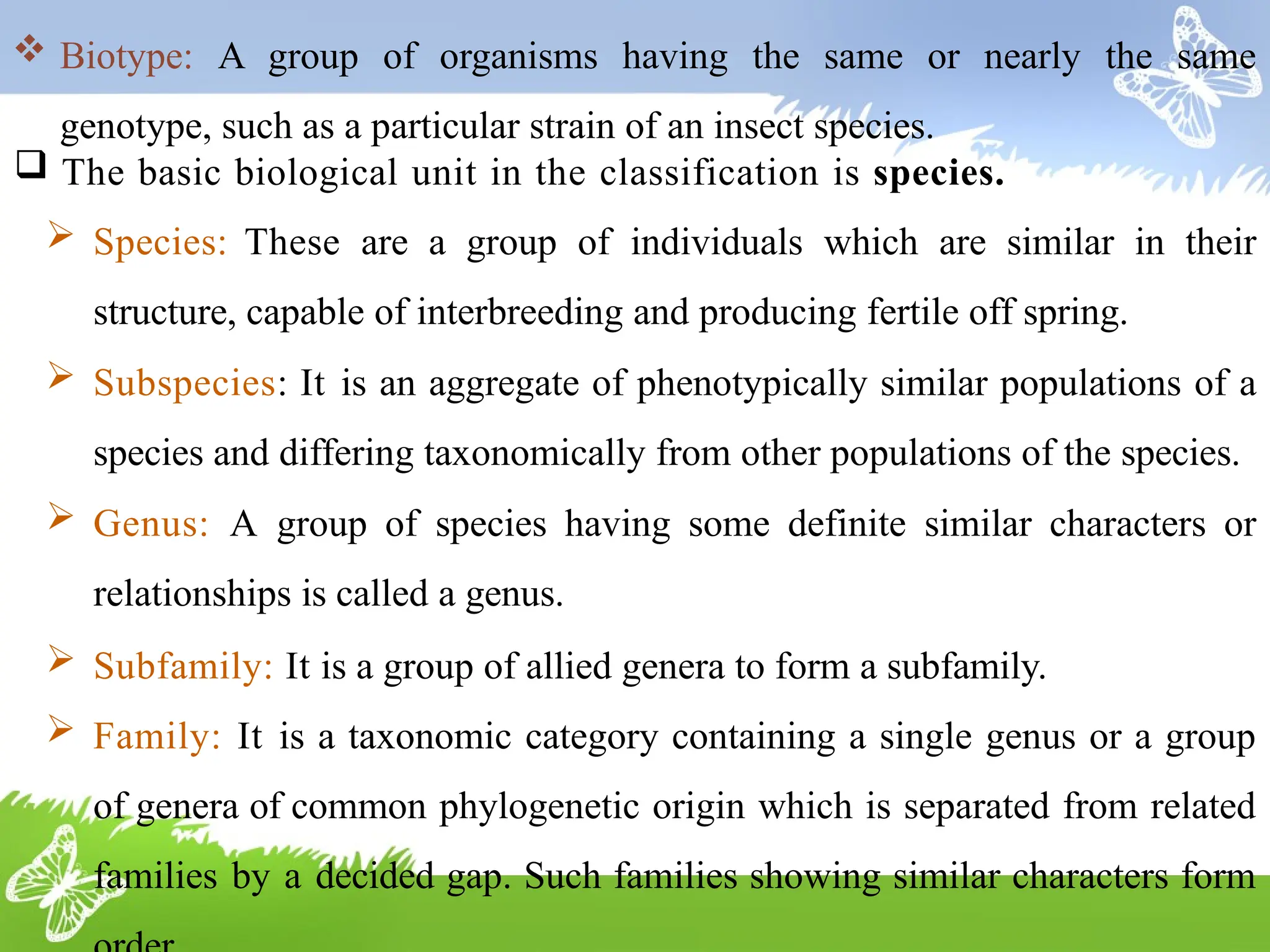 Taxonomy and Systematics: Classification and Diversity of Insects.pptx
