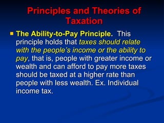 Taxation | PPT