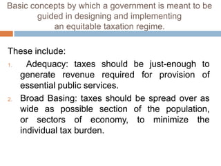 Taxation | PPTX