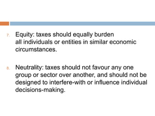 Taxation | PPTX