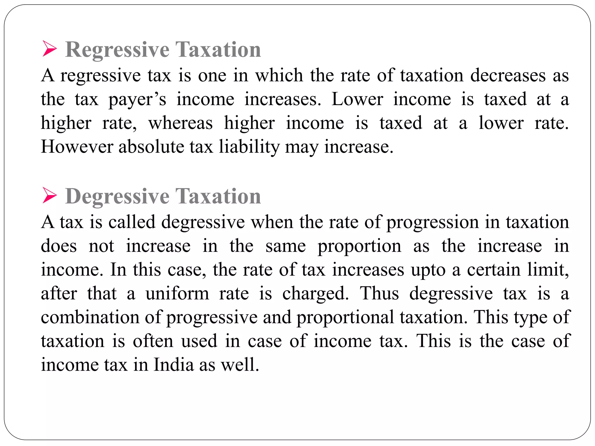 Taxation | PPTX