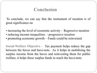 Taxation | PPTX