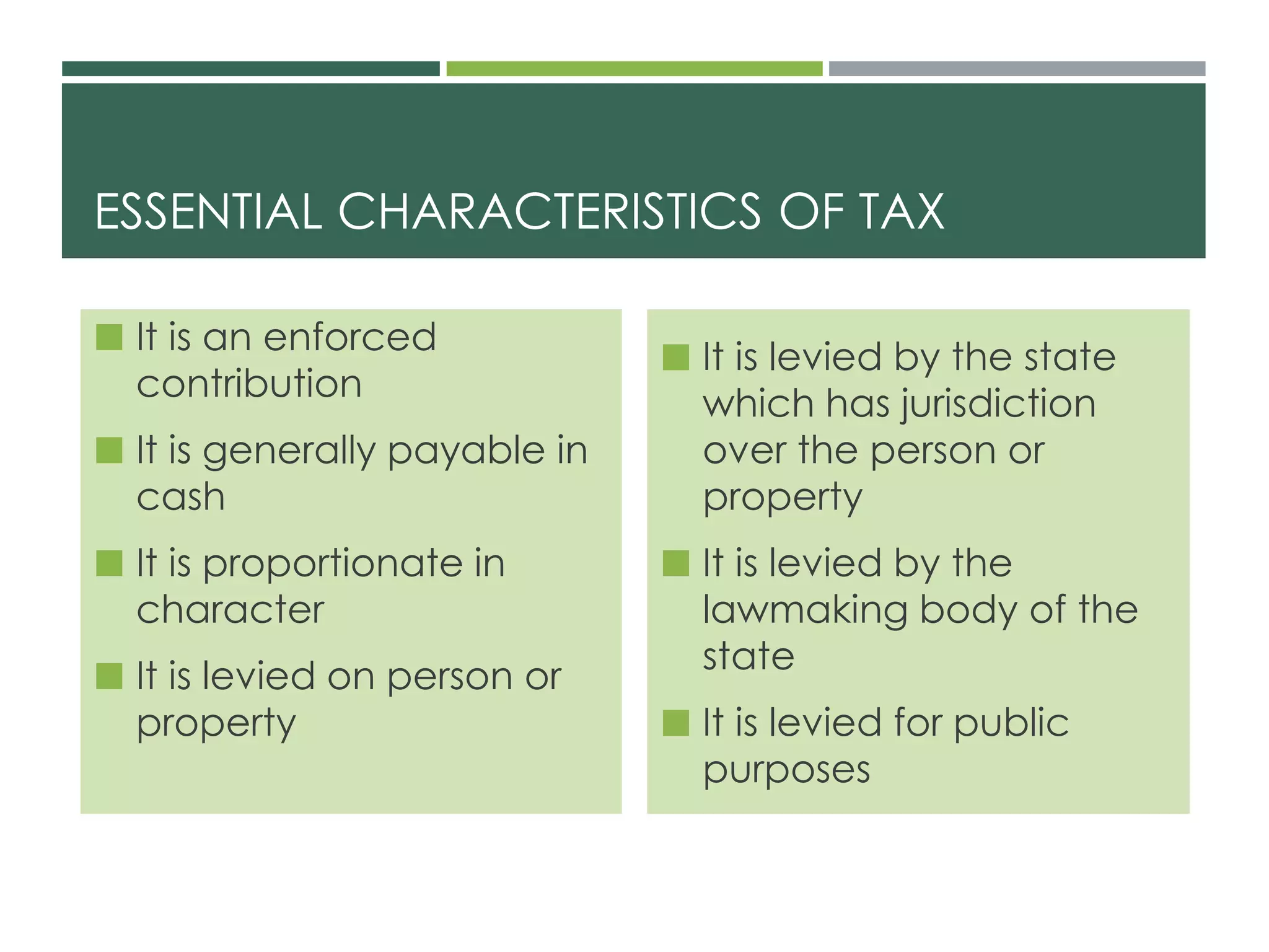 TAXATION | PPTX