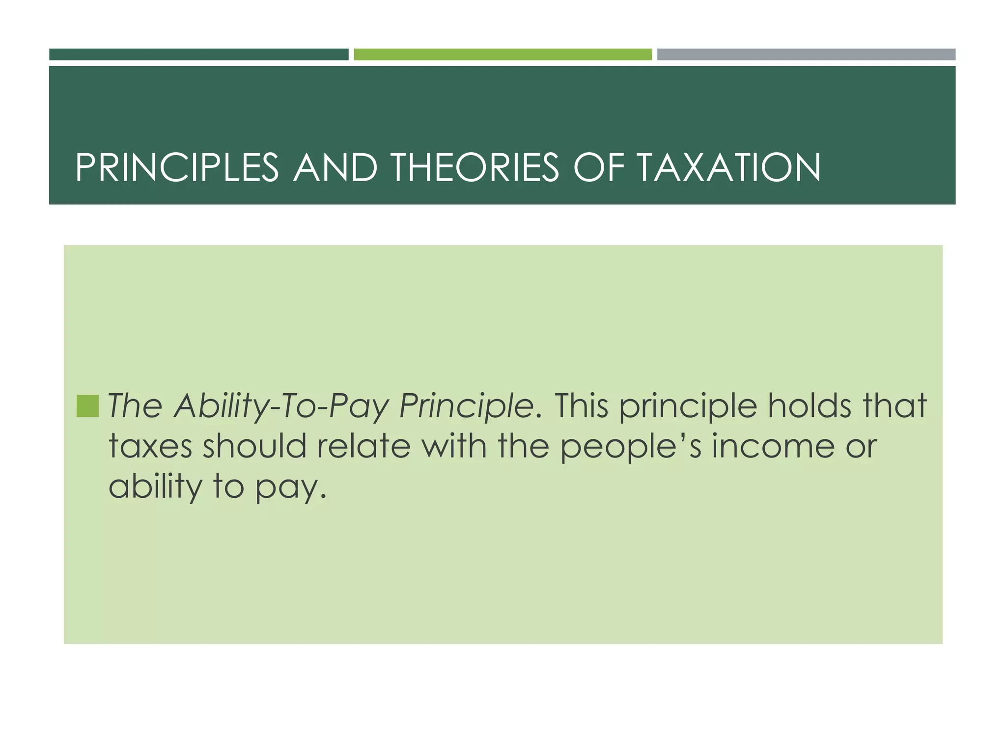 TAXATION | PPTX