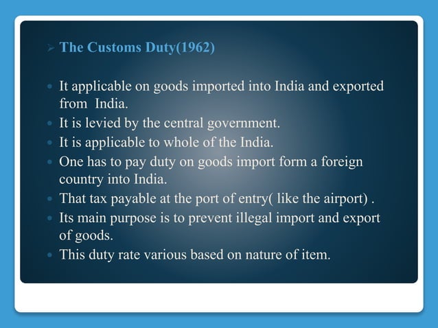 Taxation system of india | PPTX | Government Support and Welfare ...