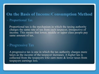Taxation system of india | PPTX