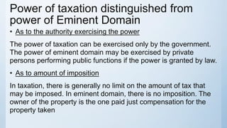 Taxation | PPTX