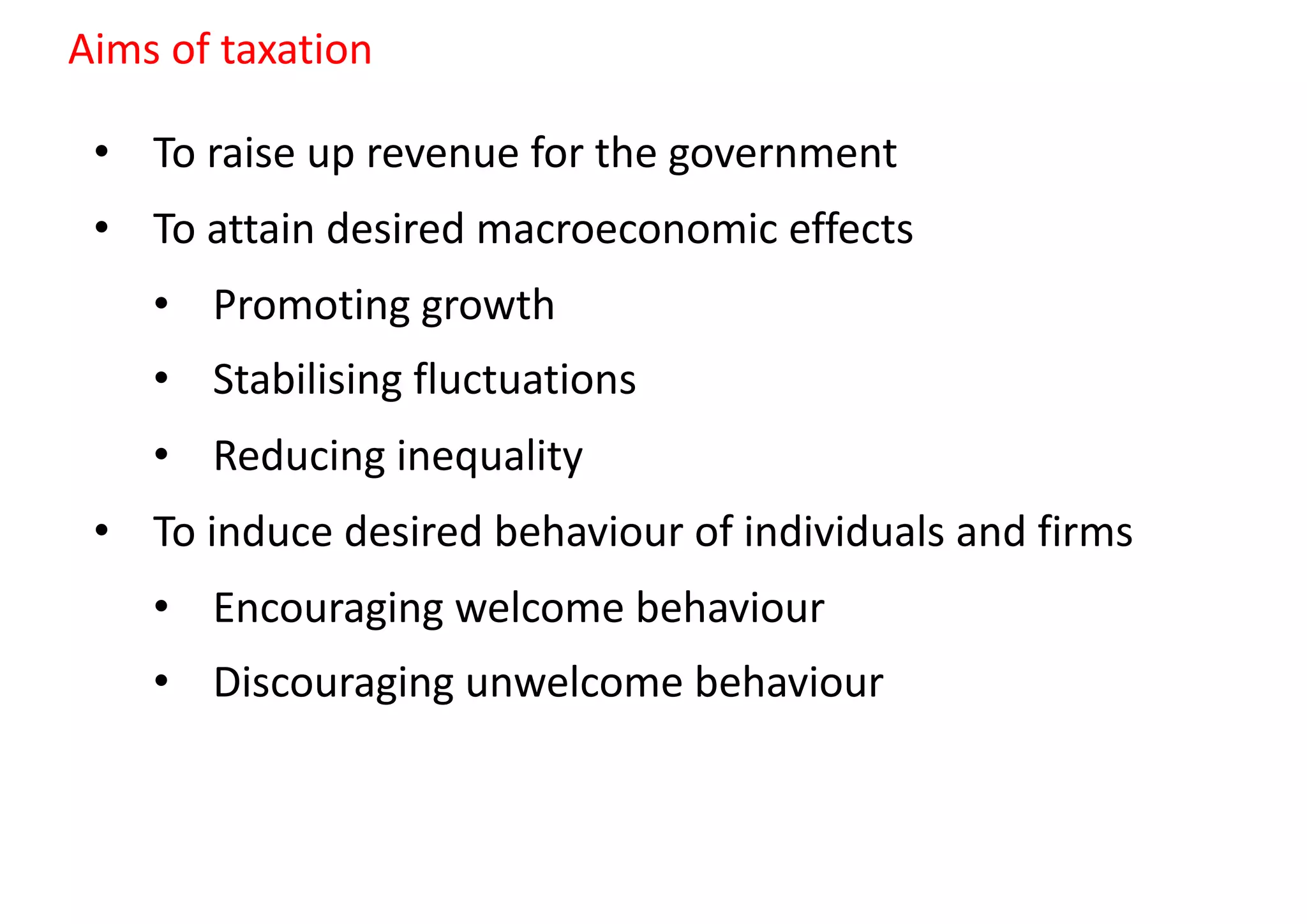 Taxation | PPT