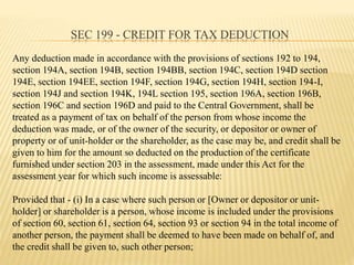 Power point presentation on Income tax Return | PPTX