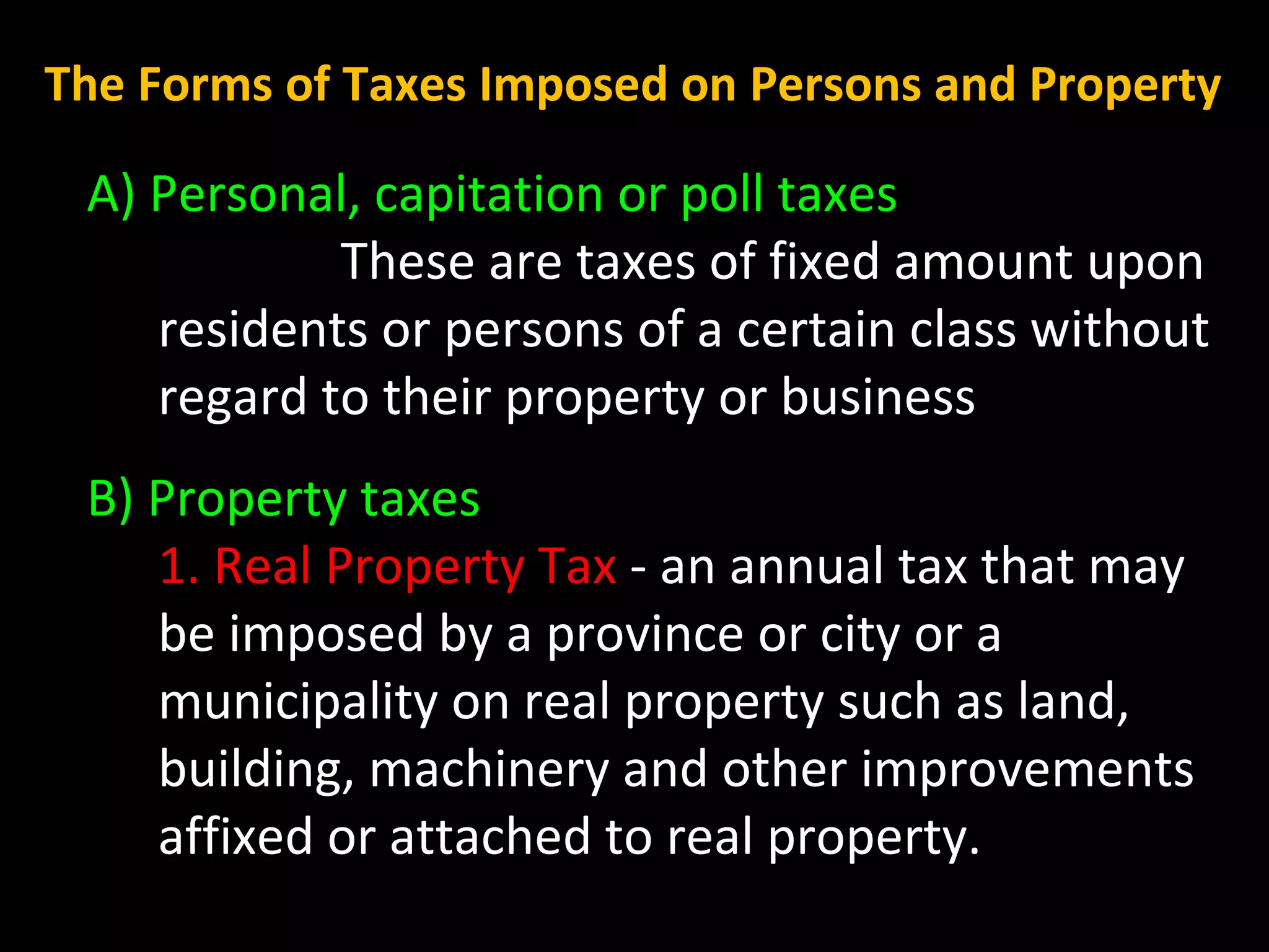 Taxation 101 basic rules and principles in philippine taxation by jr ...