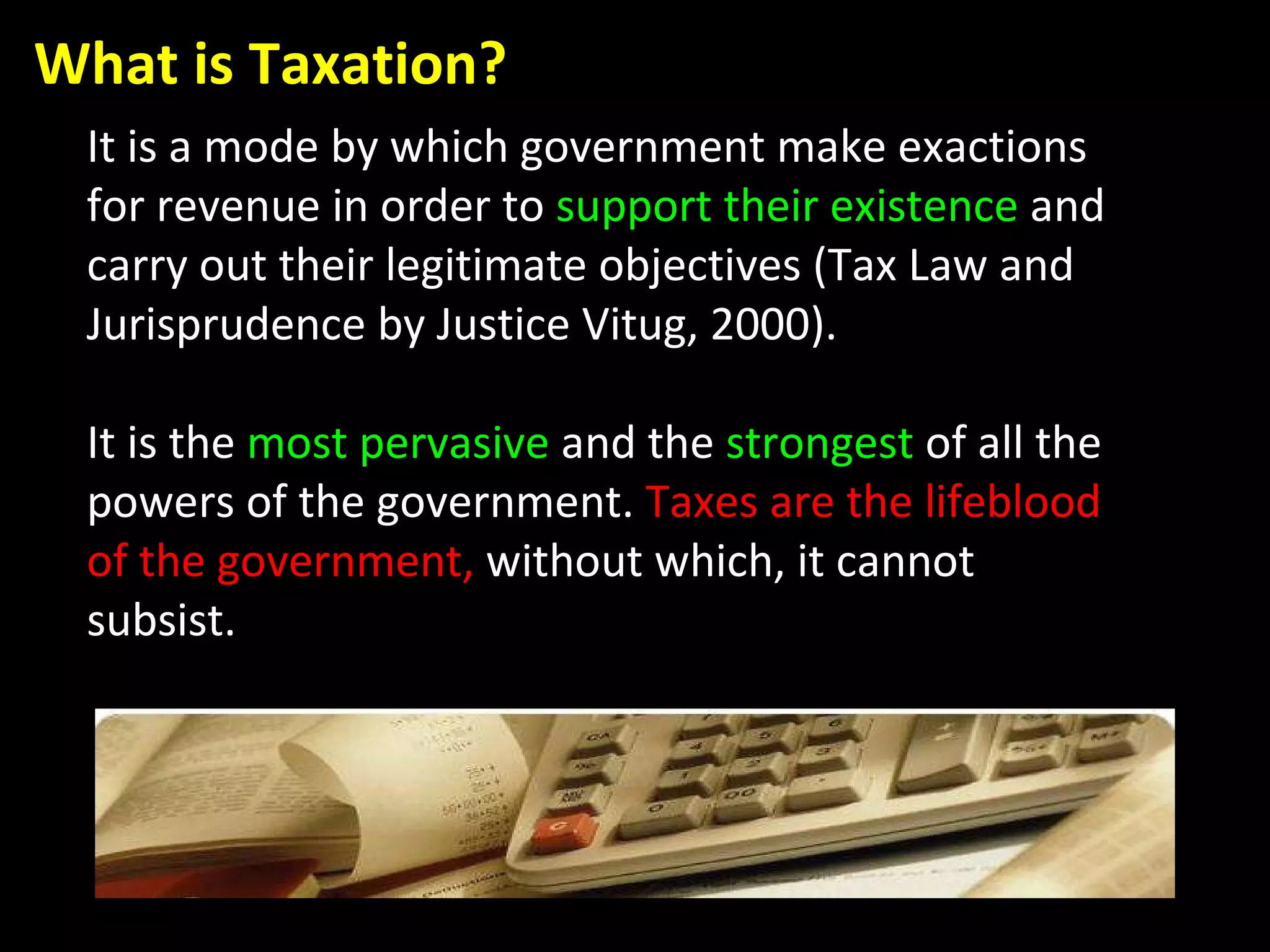 Taxation 101 basic rules and principles in philippine taxation by jr ...