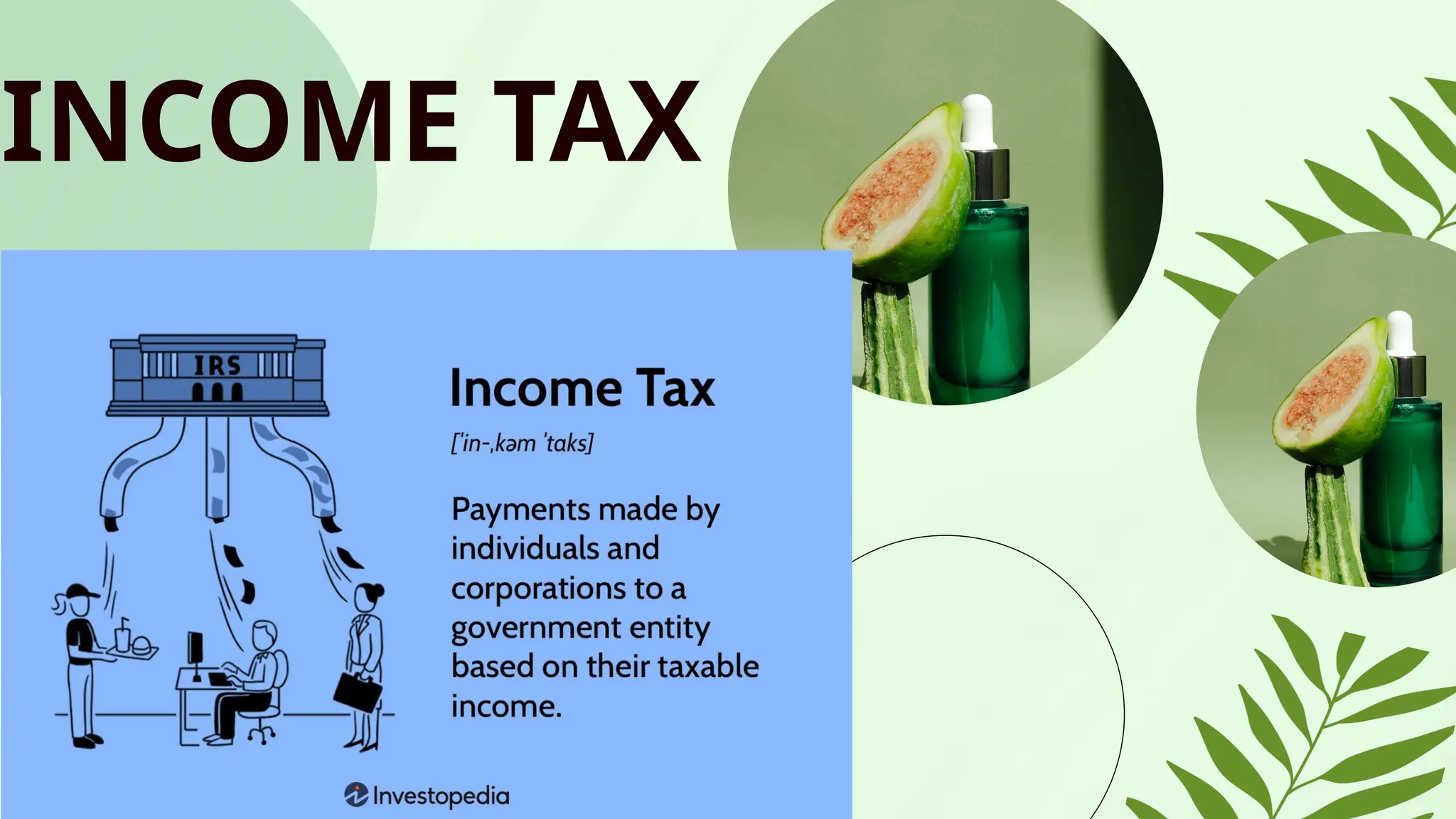 TAXATION, Types of taxes, calculation of income tax | PPTX