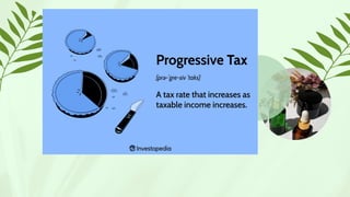 TAXATION, Types of taxes, calculation of income tax | PPTX