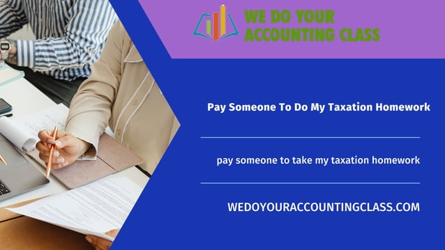 Taxation homework | PPT