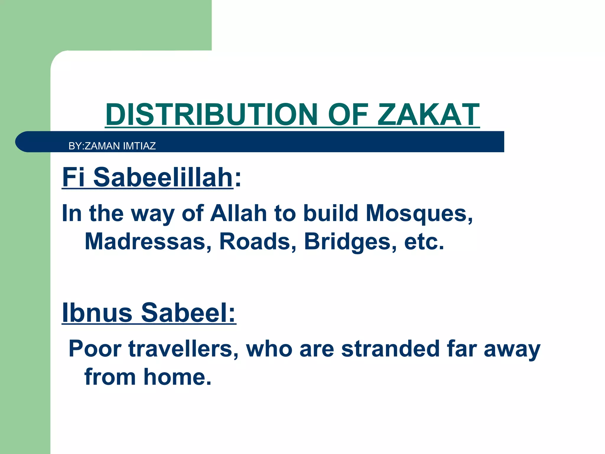 Taxation in islam by zaman | PPT | Islam | Religion & Spirituality