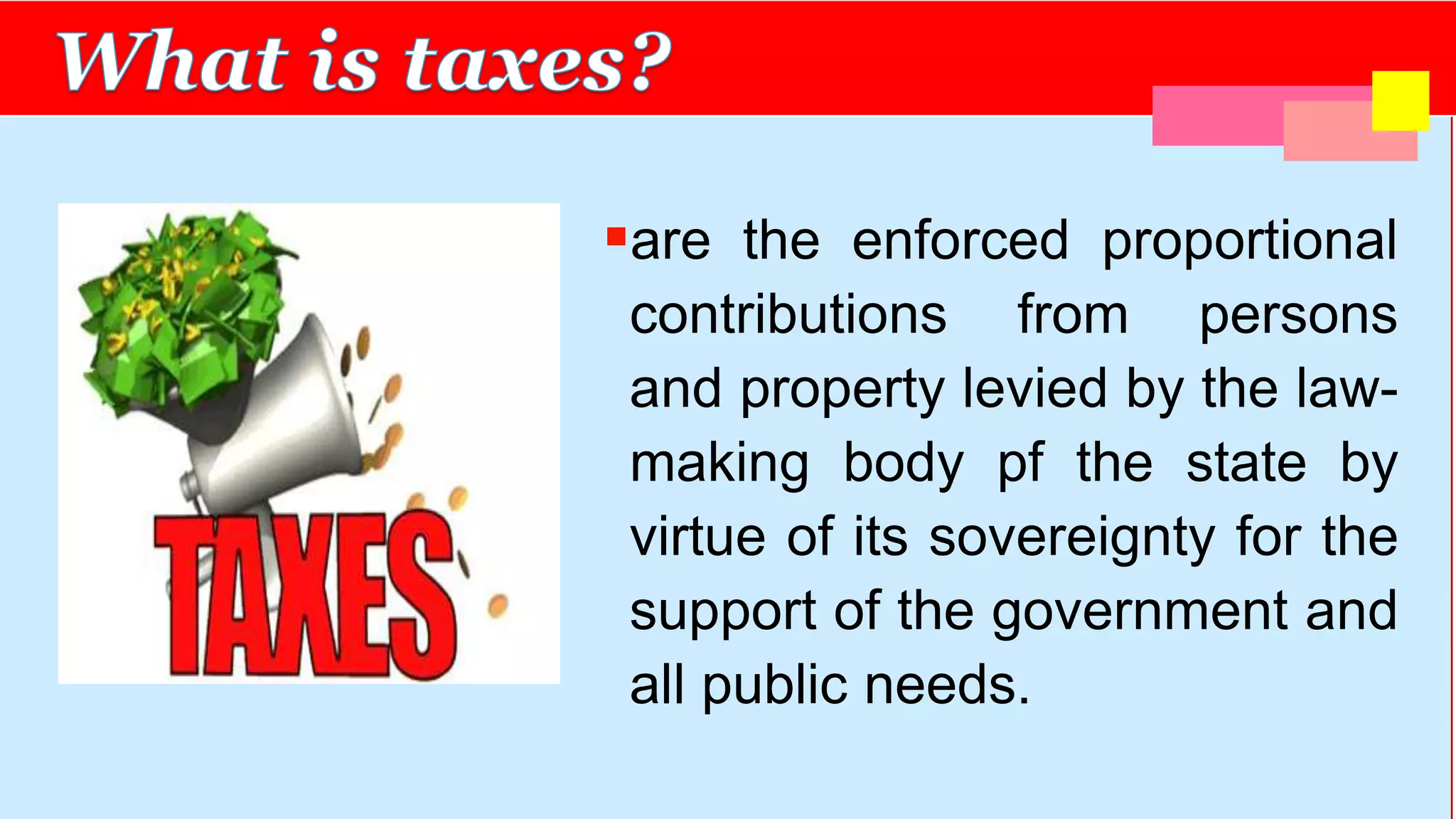 Taxation in the philippines | PPTX