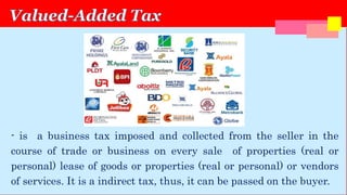 Taxation in the philippines | PPTX