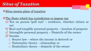 Taxation in the philippines | PPTX