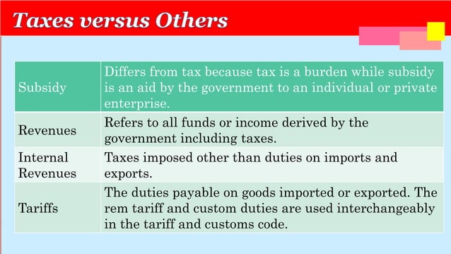 Taxation in the philippines | PPTX