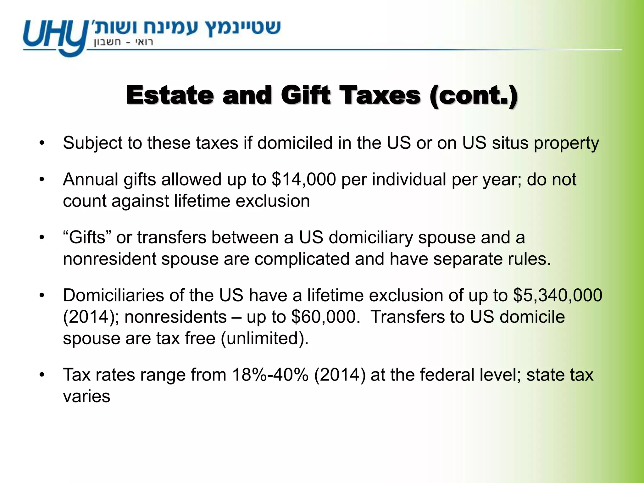 Taxation in the us | PDF