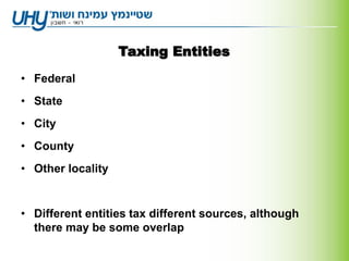 Taxation in the us | PDF