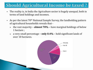 Taxation of agricultural income | PPTX